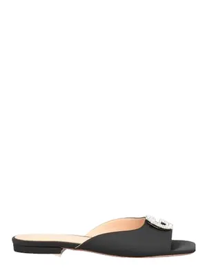 GAËLLE PARIS Slide Sandals - Black