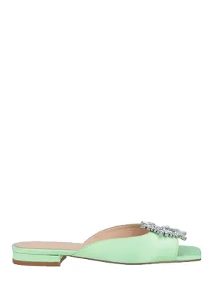 GAËLLE PARIS Slide Sandals - Green