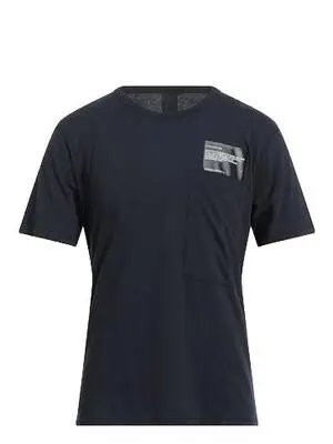 NOUMENO CONCEPT Man T-shirt Midnight Blue Size S Cotton Blue