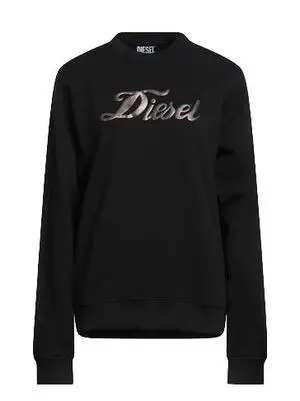 DIESEL Sweatshirt In Cotton And Elastane Black