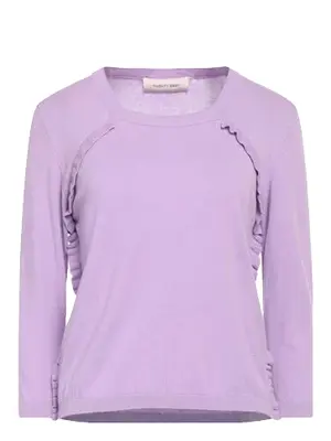 TWENTY EASY BY KAOS Solid Sweater - Purple