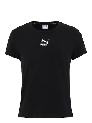 PUMA Logo-print T-shirt - Black