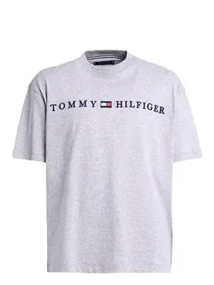 Tommy Hilfiger T-shirt Size Cotton - Grey