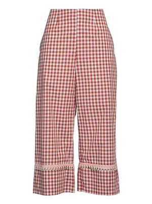 ROSÉ A POIS Woven Pants - Red