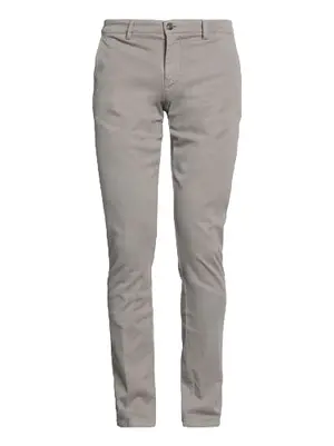 BROOKSFIELD Cotton-Elastane Tapered Leg Pants Beige