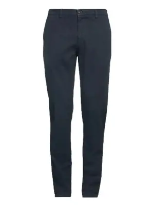 BROOKSFIELD Cotton-Elastane Tapered Leg Pants Navy