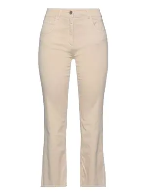 19.70 NINETEEN SEVENTY Flared Trousers - Beige
