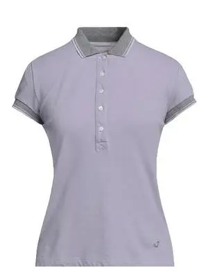 JACOB COHЁN Polo Shirt In Piqu - Purple