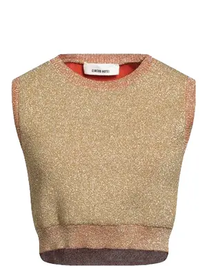 CIRCUS HOTEL CIRCUS HOTEL Knitted Top Gold