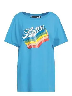 Moschino LOVE MOSCHINO Printed T-Shirt Blue