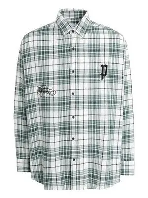 Topman Shirt Size Cotton - Green