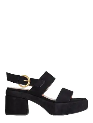 BIANCA DI Ankle Strap Sandals - Black