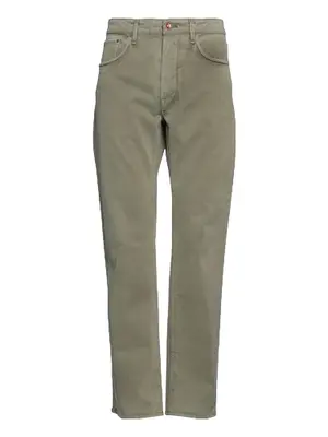 HANDPICKED Regular Fit Tapered Leg Pants - Green