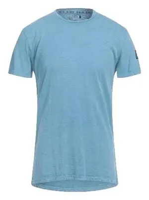 BERNA Man T-shirt Marigold Size S Cotton Blue