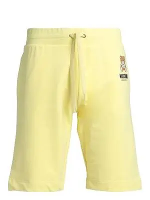 Moschino Athletic French Terry Shorts - Yellow
