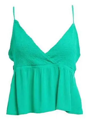 Vero Moda Woven Sleeveless Top - Green