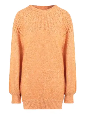 SILVIAN HEACH Knitted Heavy-weight Crewneck Sweater - Orange