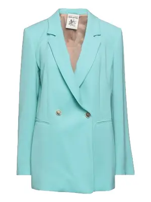 SEMICOUTURE Blazer In Triacetate And Polyester - Blue