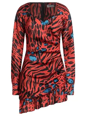 DIMORA DIMORA Mini Leopard-Print Dress