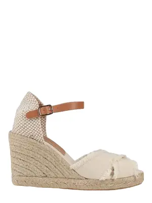 KANNA Espadrille Sandals - Off White