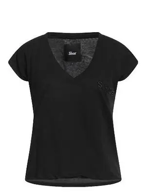 SHOE T-shirt In Cotton Jersey - Black
