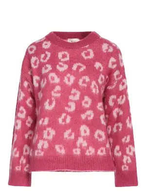 VICOLO VICOLO Knitted Sweater Fuchsia