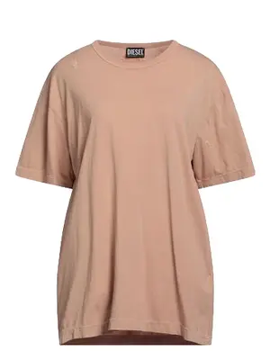 DIESEL DIESEL Basic T-Shirt Beige