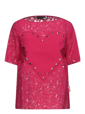 Moschino LOVE MOSCHINO Printed T-Shirt Fuchsia