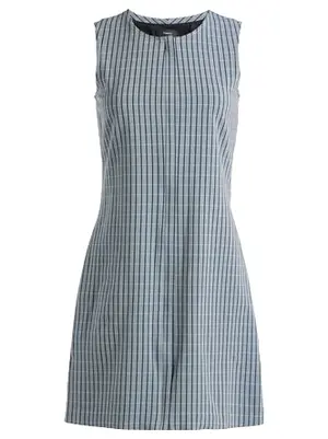 Theory Mini Flared Dress - Blue