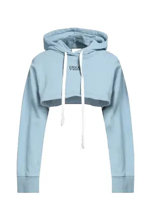 Erika Cavallini ERIKA CAVALLINI Cotton Fleece Sweatshirt Blue