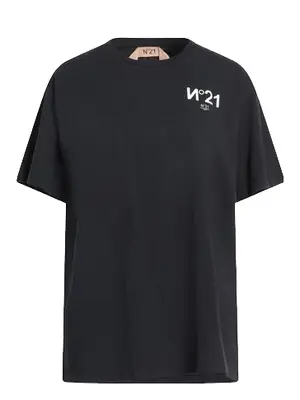 N°21 T-shirt With Logo Black