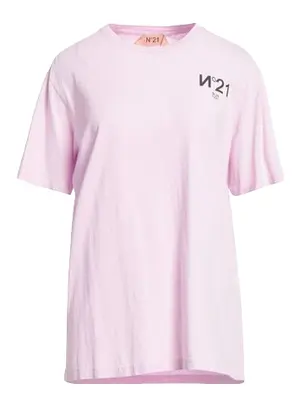 N°21 T-shirt With Logo Pink