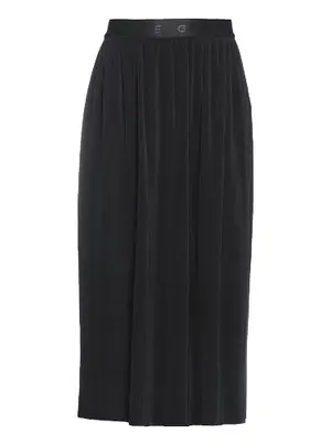 GAËLLE PARIS Midi Skirt - Black