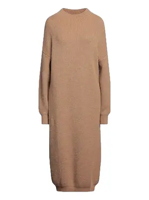 VICOLO Midi Dress - Beige