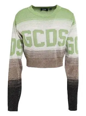 Gcds Knitted Sweater - Green