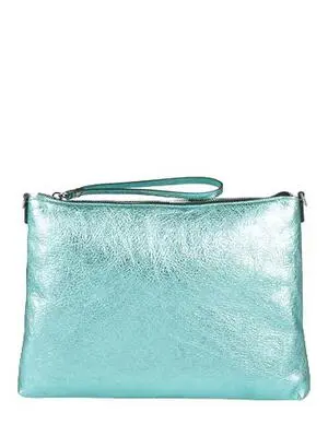 GIANNI CHIARINI Leather Wristlet - Blue