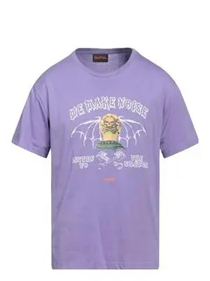 SELF MADE BY GIANFRANCO VILLEGAS Man T-shirt Mauve Size Xs Cotton Mauve