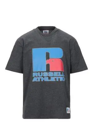 RUSSELL ATHLETIC T-shirt Size Cotton, Polyester - Grey