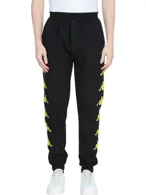 PAURA X KAPPA Pants Size Cotton - Black