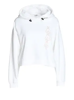 KANGOL Cotton French Terry Sweatshirt White