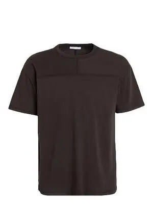 NINETY PERCENT T-shirt Size Organic Cotton - Brown