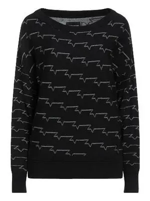 Zadig&Voltaire Sweater In Merino Wool Blend - Black