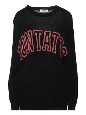 KONTATTO Knitted Sweater Black
