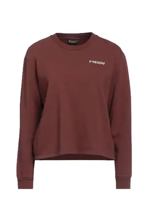 FREDDY Cotton Fleece Sweatshirt - Brown