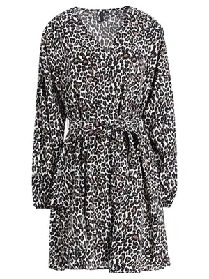 VERO MODA Mini Leopard-Print Dress