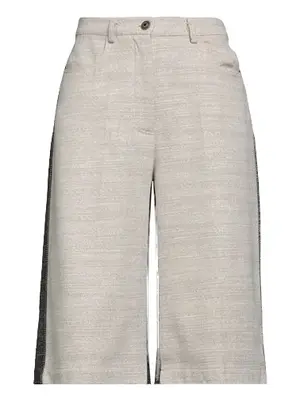 8PM Twill Straight Leg Pants - Beige