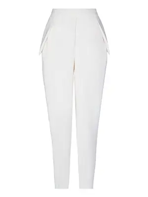 SIMONA CORSELLINI SIMONA CORSELLINI Tapered Pants White