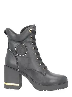 LIU •JO Calfskin Ankle Boots - Black