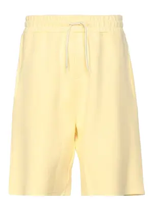 THE FUTURE Relaxed Fit Bermuda Shorts - Yellow