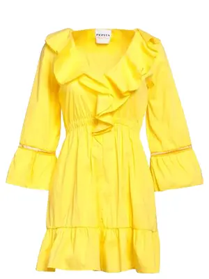 PEPITA Mini Dress - Yellow